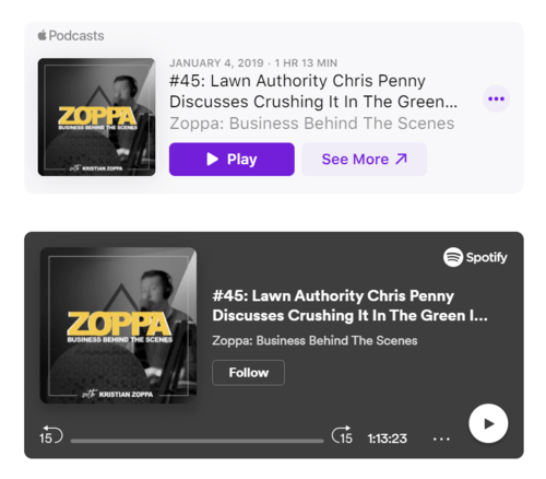 [Podcast] Chris Penny Behind The Scenes with Kristian Zoppa - Lawn ...